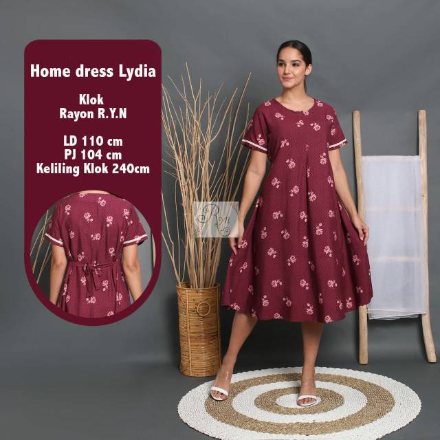 Jual Home Dress Lydia | Shopee Indonesia