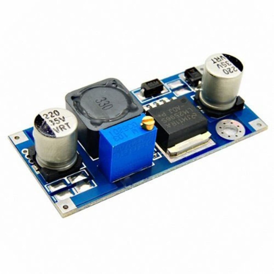 Jual STEP DOWN LM2596 LM2596S DC-DC 3-40V ADJUSTABLE POWER SUPPLY 3A / PENURUN TEGANGAN | Shopee ...