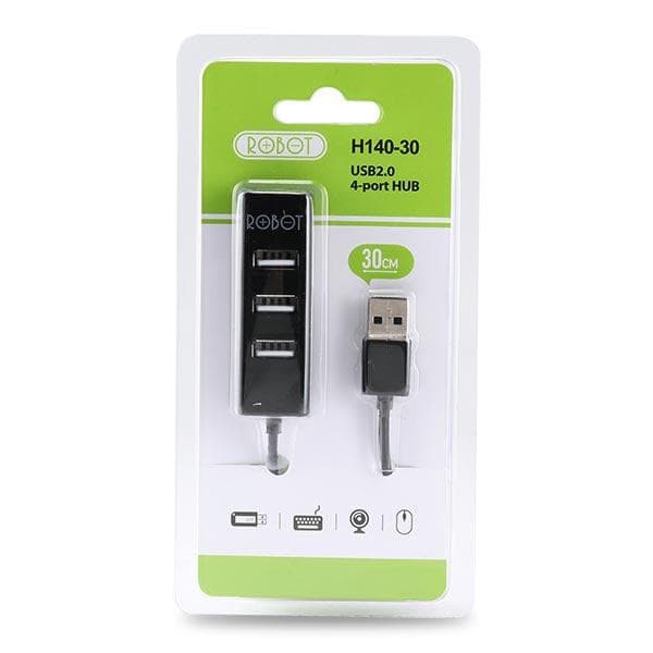 Jual USB HUB ROBOT 4 PORT 2.0 H140-80 4port usb hub BLACK | Shopee ... Jual USB HUB ROBOT 4 PORT 2.0 H140-80 4port usb hub BLACK | Shopee ...