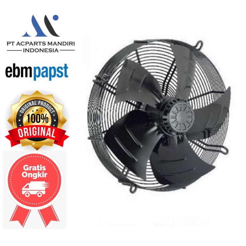 Jual Axial fan motor EBM 14" S4E350 1 phase 220v ORIGINAL | Shopee Indonesia