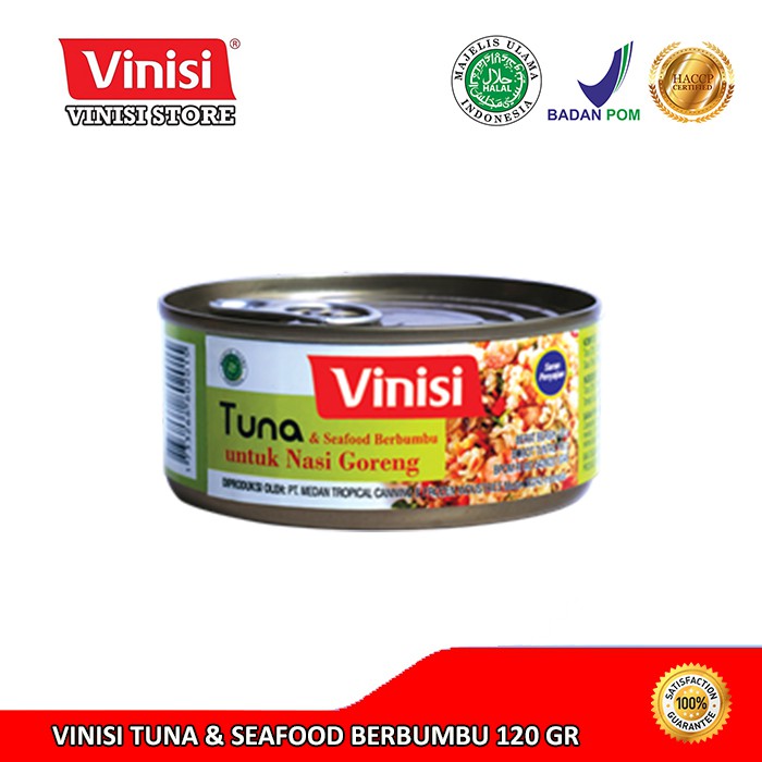 Jual Vinisi Bumbu Nasi Goreng Tuna & Seafood Berbumbu 120 Gr / Ikan ...