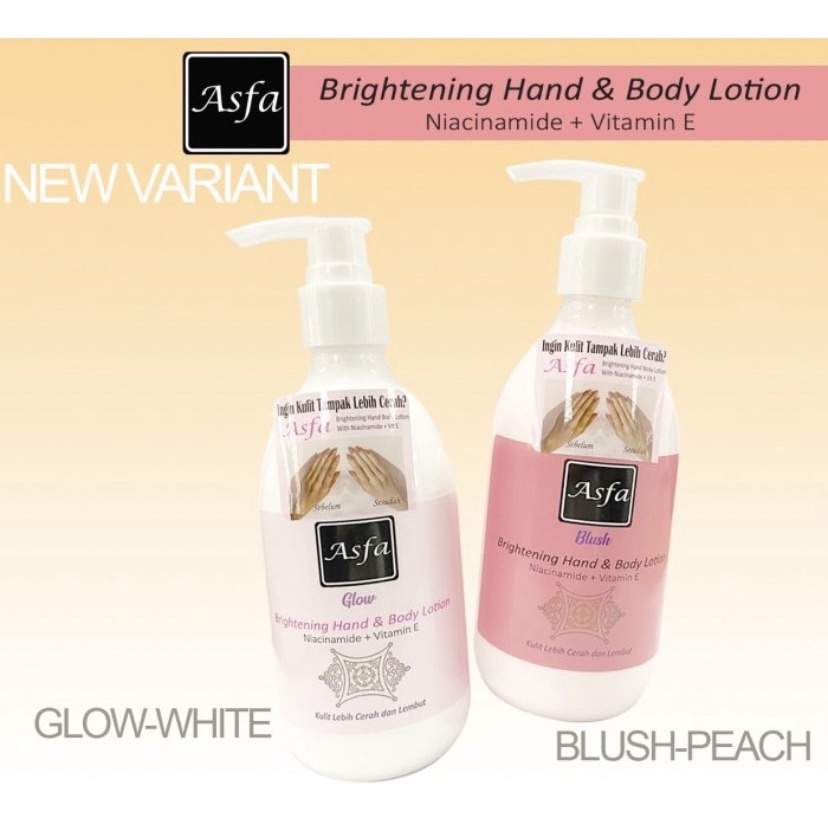 Jual ASFA BRIGHTENING HAND & BODY LOTION ALL VARIANTS 300ML | Shopee ...