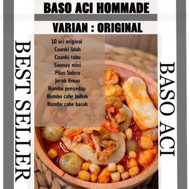 Jual BASO ACI // HOMEMADE FRESH VACUM || VARIAN : BASO ACI ORIGINAL ...