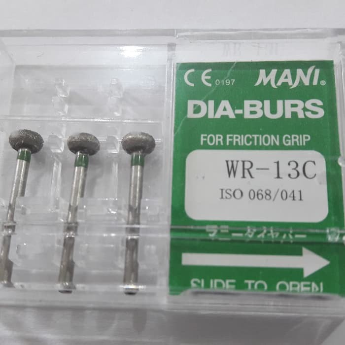Jual DENTAL DIAMOND BUR HANDPIECE HIGHSPEED MANI KODE WR-13C | Shopee Indonesia