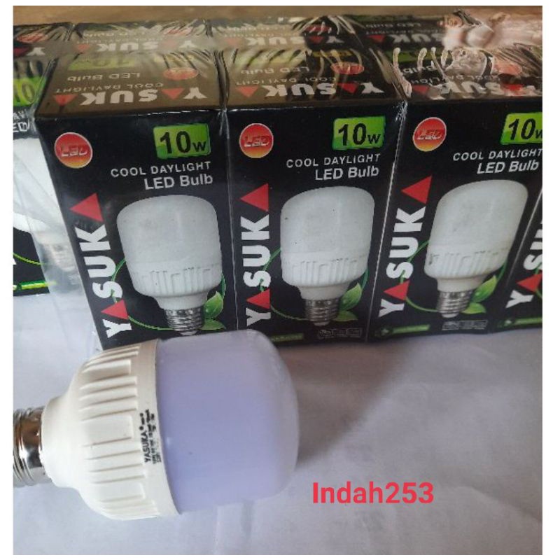 Jual Lampu LED Yasuka 10 Watt Isi 100 pcs ( satu dus ) | Shopee Indonesia