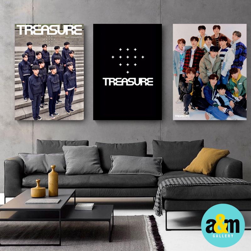 Jual A&M Poster Kayu TREASURE Hiasan Dinding Kamar K-POP | Shopee Indonesia