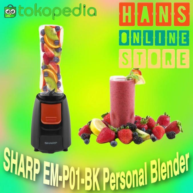 Jual SHARP EM-P01-BK Personal Blender- Hitam | Shopee Indonesia