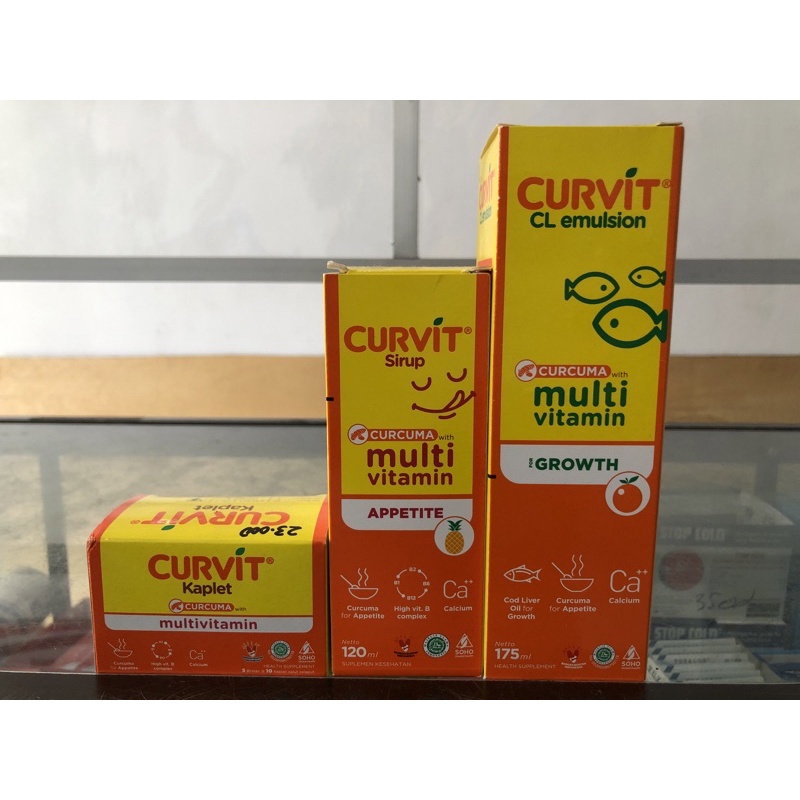 Jual CURVIT TABLET DAN SIRUP | Shopee Indonesia