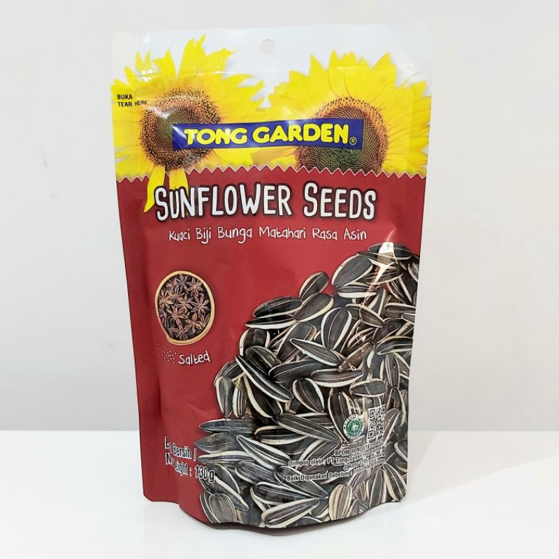 Jual Tong Garden Sunflower Seeds Kuaci Biji Bunga Matahari 130g ...