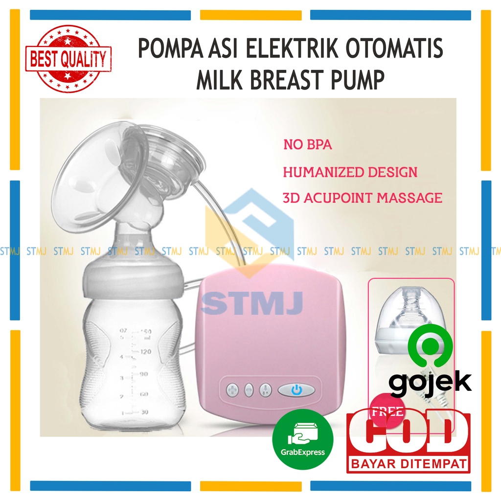 Jual Pompa ASI Elektrik Otomatis Milk Breast Pump - MZ-602 | Shopee Indonesia