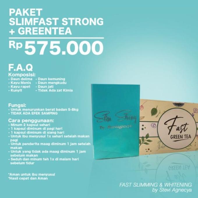 Jual Fast Herbal STRONG Fast Slimming By steviagnecya 100% Original | Shopee Indonesia