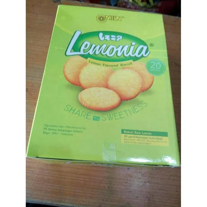 Jual NISSIN LEMONIA COOKIES 20 GRAM | Shopee Indonesia