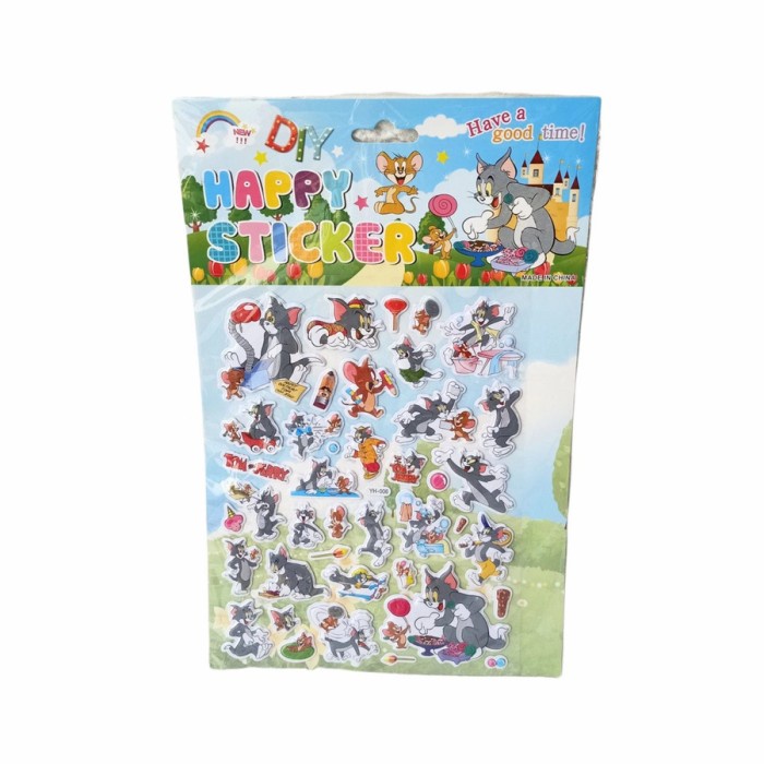 Jual Stiker Anak Tom And Jerry Sticker Timbul Anak Karakter Tom Jerry ...
