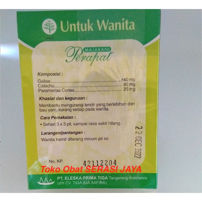 Jual MAJAKANI PERAPAT PIL KESEHATAN WANITA PRODUK TERBAIK !! | Shopee ...