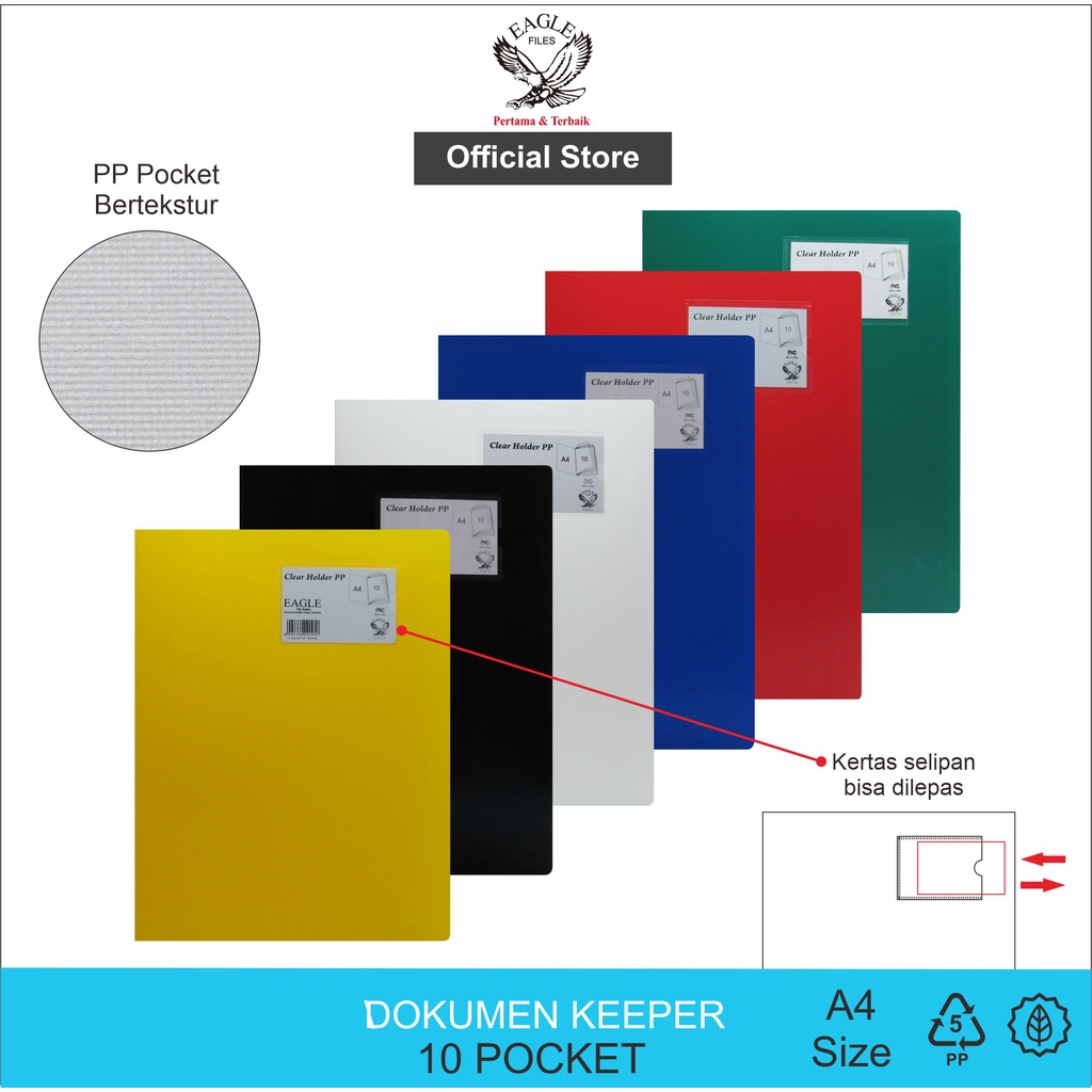Jual Map File Dokumen Keeper / Clear Holder / Document Keeper / Display ...