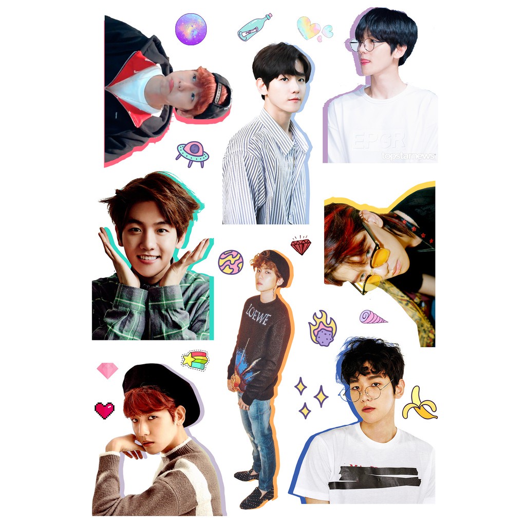 Jual STIKER Exo KPOP TUMBLR AESTHETIC SET / Stiker Pack Aesthetic ...