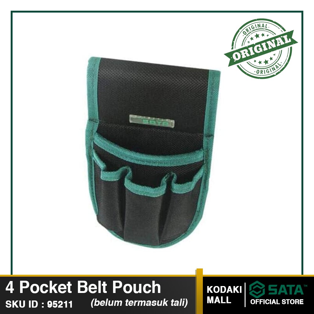 Jual SATA Tas Pinggang tools 4 Pocket Belt Pouch 95211 | Shopee Indonesia