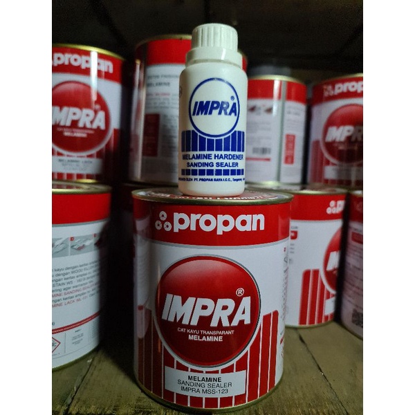 Jual CAT PROPAN IMPRA MELAMINE SANDING SEALER ML-123 1 LITER + HARDENER ...