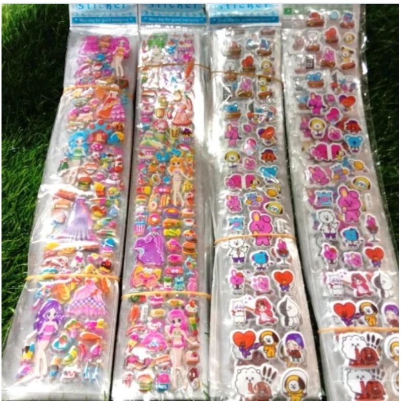 Jual 20 PCS STIKER TIMBUL PANJANG / STIKER PANJANG / STIKER | Shopee ...