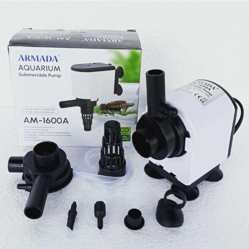 Jual Power head ARMADA AM 1600 A water pump mesin filter celup Ph ...