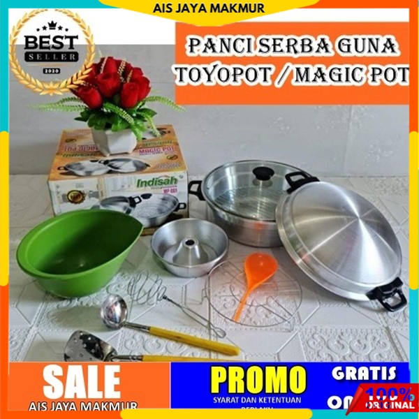 Jual PANCI SERBA GUNA MAGIC POT TOYOPOT PANCI WAJAN SERBA GUNA INDISAH ...