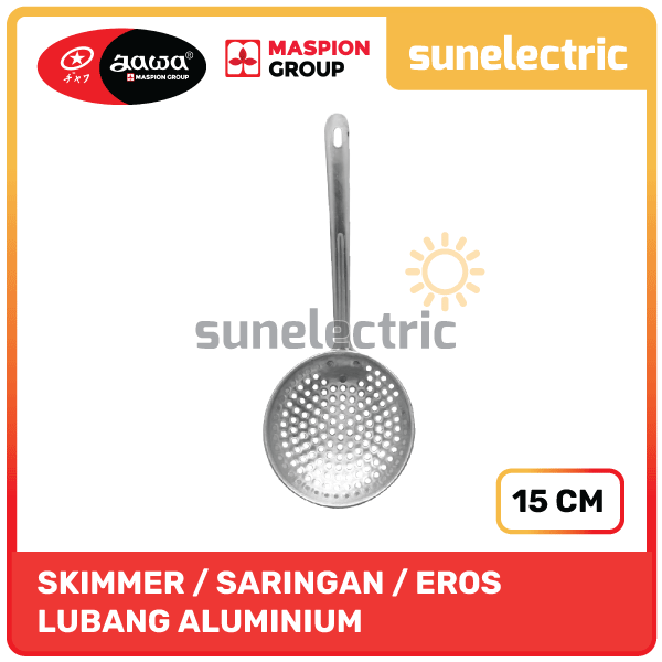 Jual Maspion ALU Spatula Aluminium Eros Lubang / Skimmer / Sendok ...