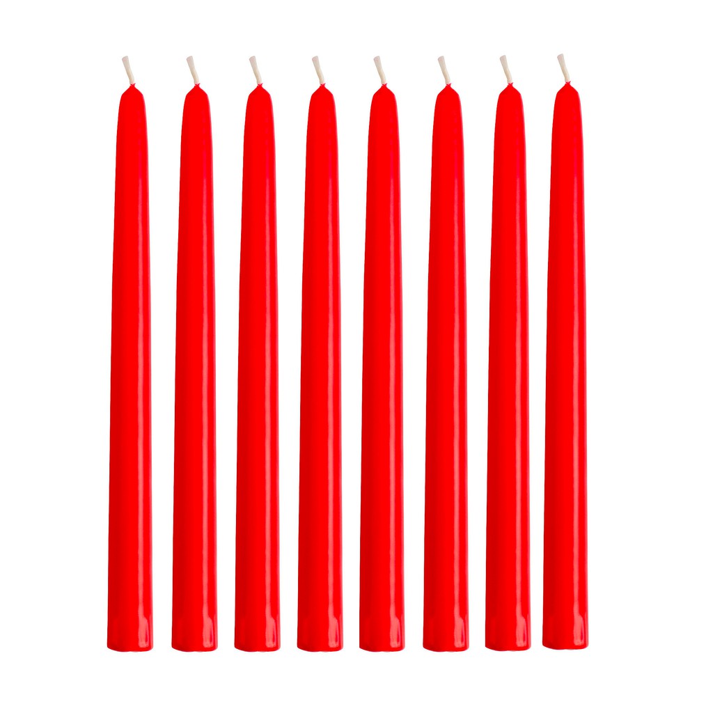 Jual CHRISTMAS Holiday Dinner Party Tapered Long Candles Dining Table ...
