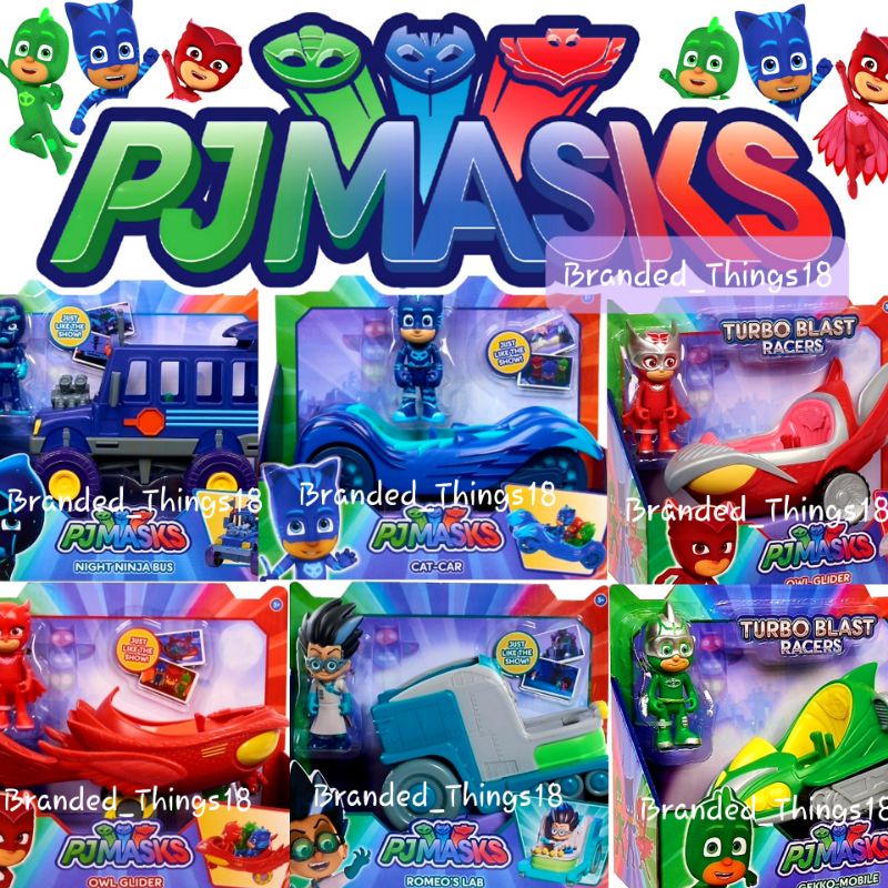 Jual PjMasks Ship Car Turbo Hero Blast Pj Masks Car Vehicle ...