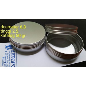 Jual Pot alumunium silver 50 gr ceper | Shopee Indonesia