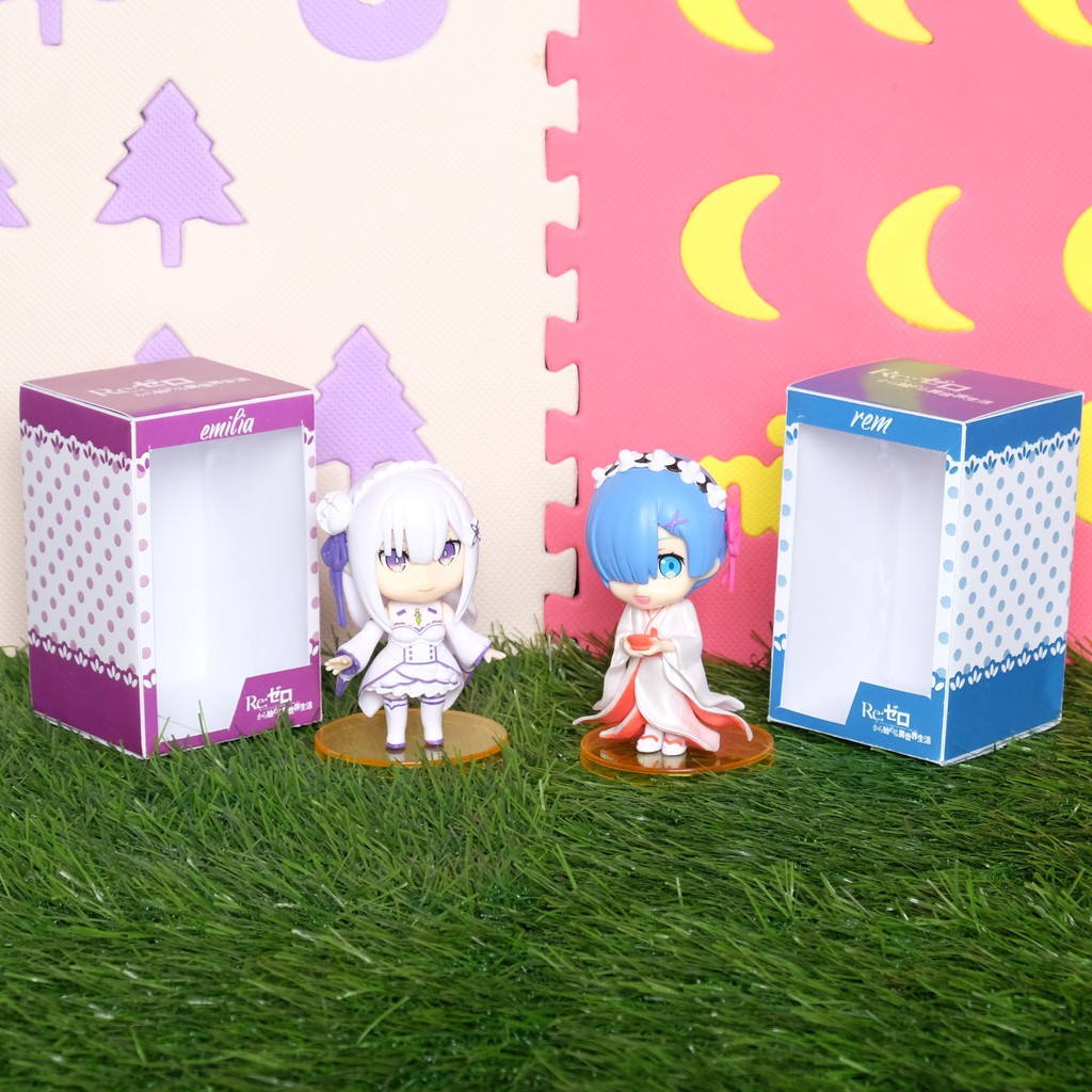 Jual Action Figure Emilia Rem dan Ram - Re Zero | Shopee Indonesia