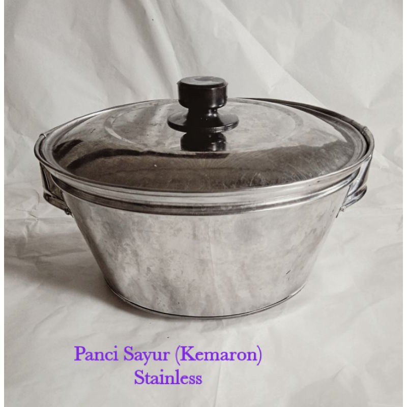 Jual Panci Sayur Kemaron Stainles Ukuran 3 Kg | Shopee Indonesia