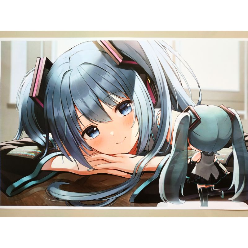 Jual Poster Hatsune Miku 2 Vocaloid Merchandise | Shopee Indonesia