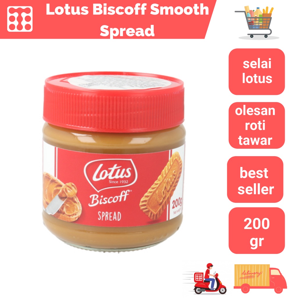 Jual Lotus Biscoff Smooth Spread 200 Gr | Shopee Indonesia