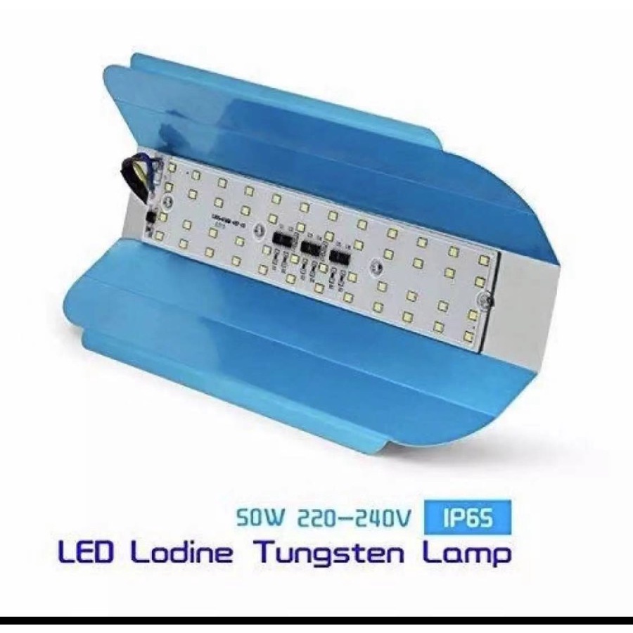 Jual LAMPU TUNGSTEN LED LODINE 50W JALAN PJU LED 50WATT SUNLAMP SOROT ...