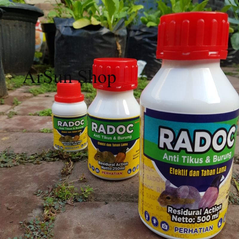 Jual RADOC PENGUSIR HAMA TIKUS DAN BURUNG PIPIT 500 ML | Shopee Indonesia