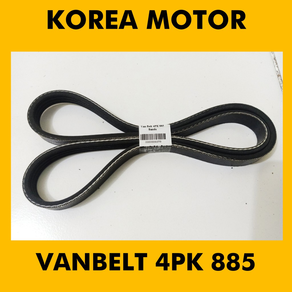Jual Fan Van belt Kia Carens 1 2 Alternator 4pk 885 Dinamo ampere Tali Kipas | Shopee Indonesia