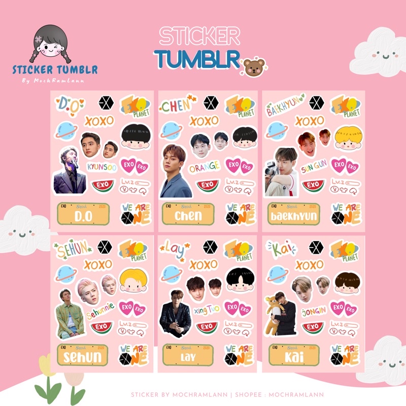 Jual PROMO!! STIKER CASE HP/STIKER LAPTOP / STICKER KPOP | Shopee Indonesia