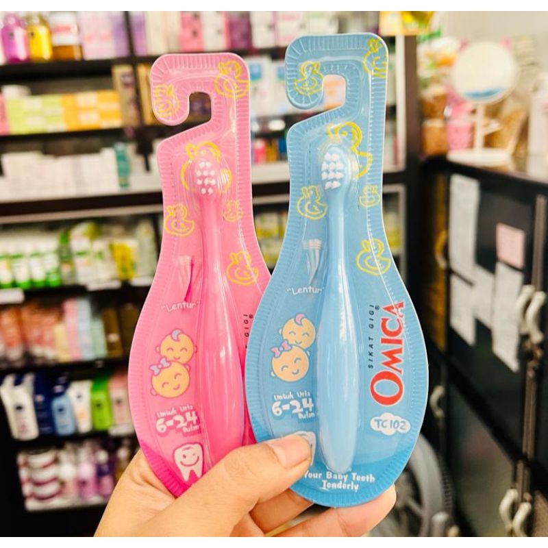 Jual OMICA SIKAT GIGI BABY/MINI | Shopee Indonesia