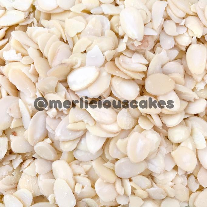 Jual Almond Slice Sliced Kacang Almond Blue Diamond Repack 1 Kg ...