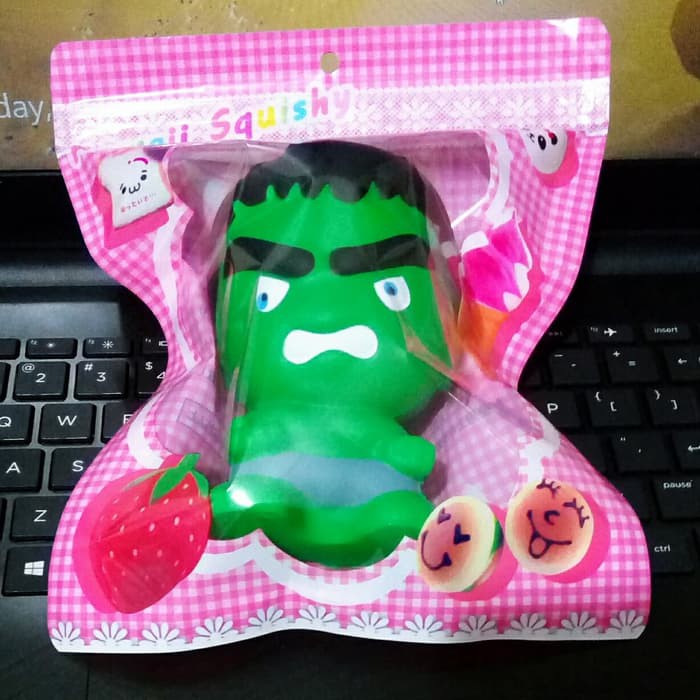 Jual Squishy Cartoon Character - Hulk - Iron Man - Captain America ...