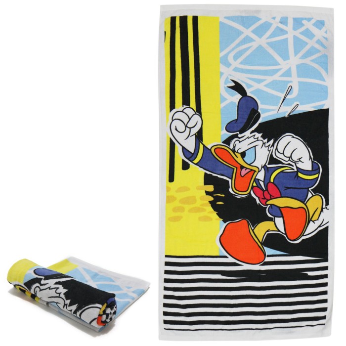 Jual Handuk anak Disney Donald Duck Yelling Grade B no label-60X120 cm ...