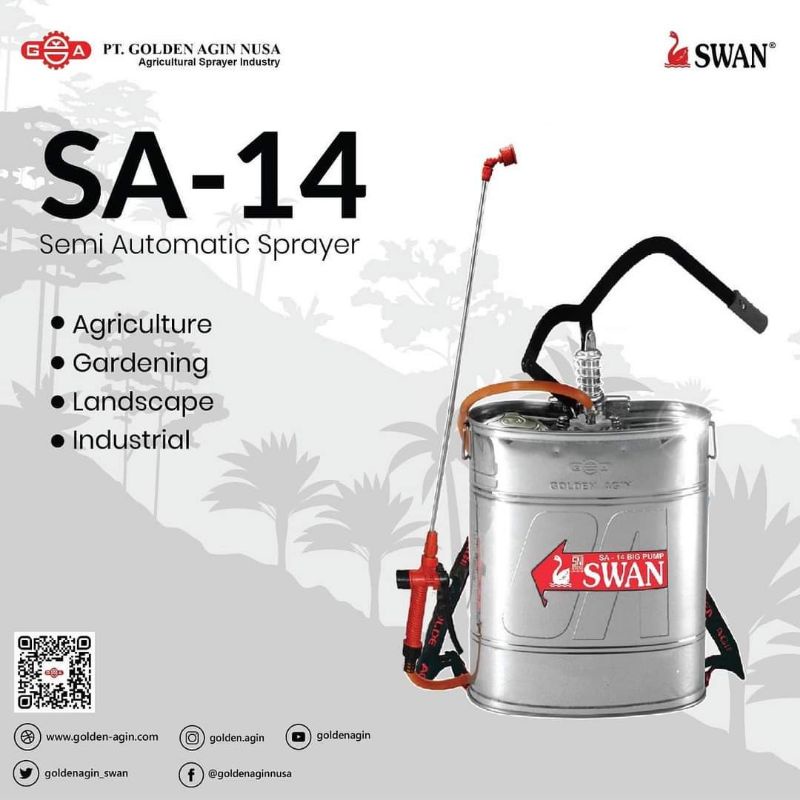 Jual SPRAYER MANUAL SWAN SA14 / SPRAYER MANUAL SWAN MURAH / SPRAYER ...