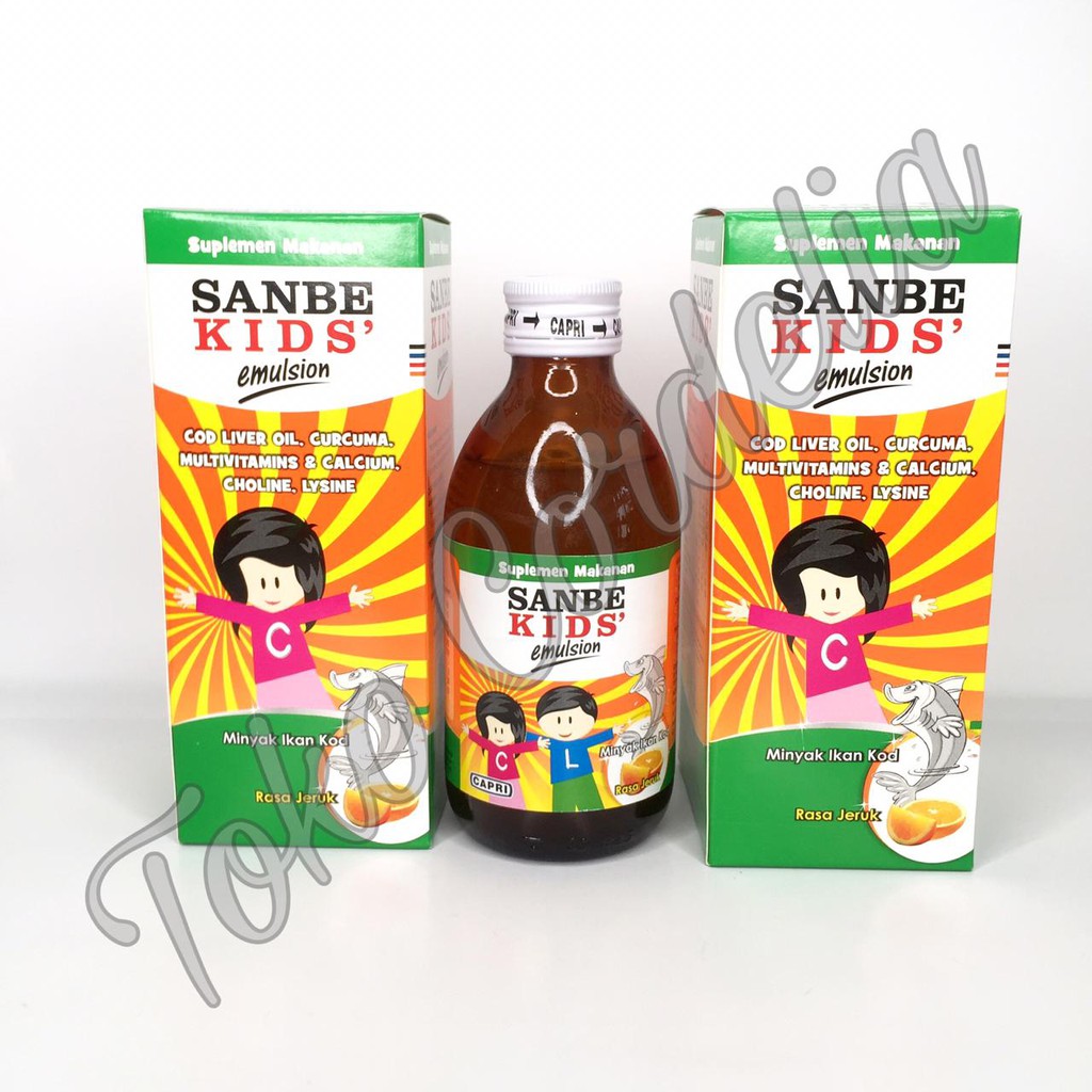 Jual Sanbe Kids Emulsion Rasa Jeruk 200 ml | Shopee Indonesia