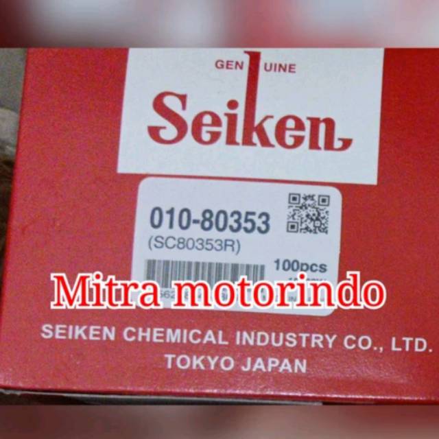 Jual KARET REM SEIKEN SC80353 isi 100pcs | Shopee Indonesia
