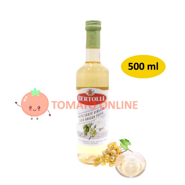 Jual Bertolli / WHITE Wine Vinegar Cuka Putih Rasa Anggur Dari Italia ...