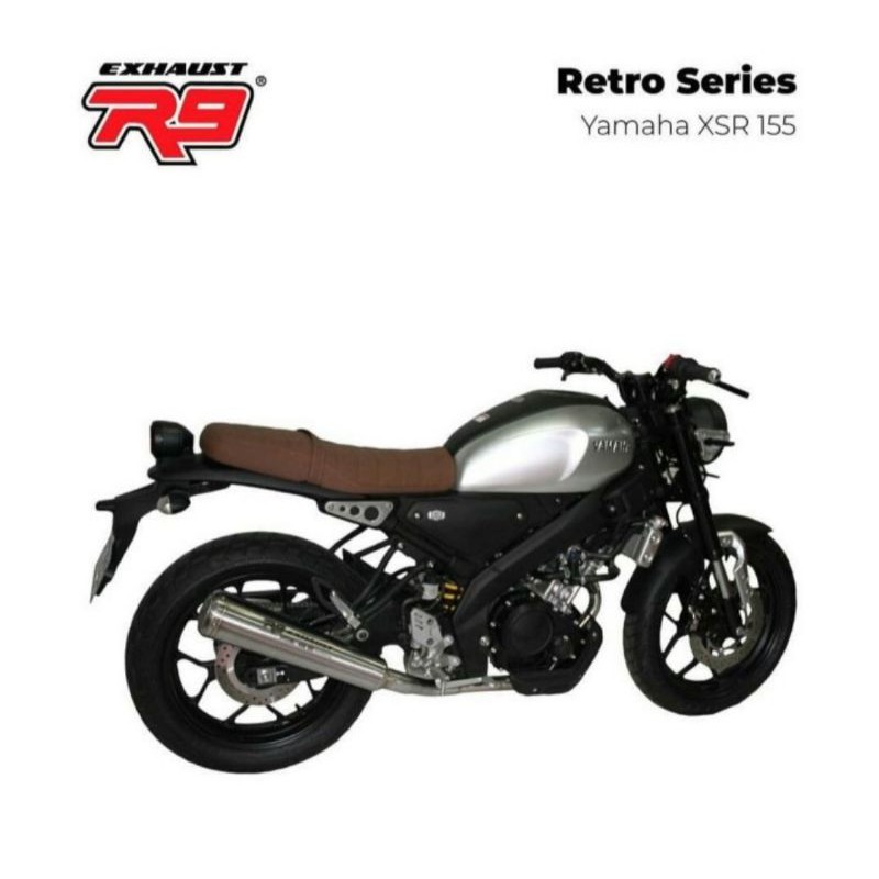 Jual Knalpot R9 Retro Yamaha XSR 150 / Knalpot Racing R9 Retro XSR 150 ...