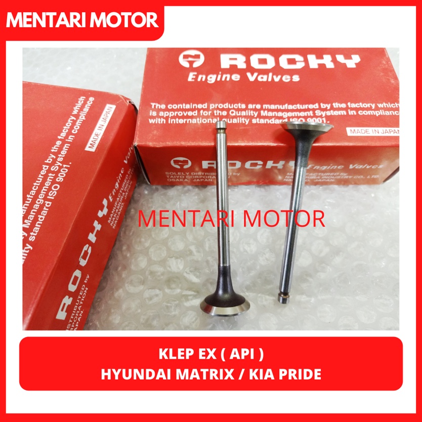 Jual Valve Exhaust Hyundai Matrix Klep Ex Api Matrix | Shopee Indonesia
