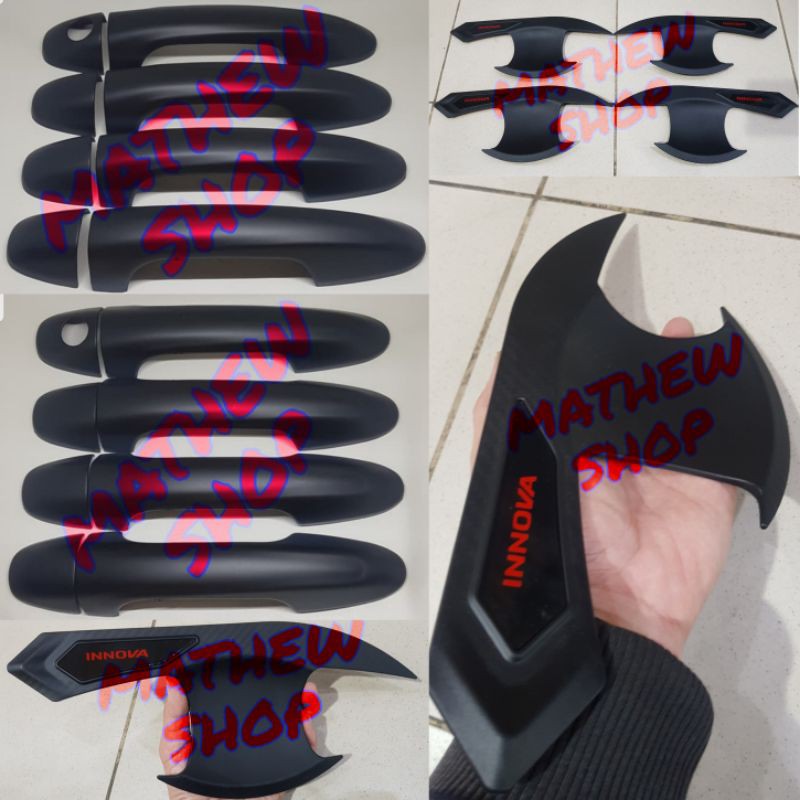 Jual Paket Outer Handle All New Innova Reborn 2016 2017 2018 2019 2020 2021 2022 Hitam Dan Cover ...