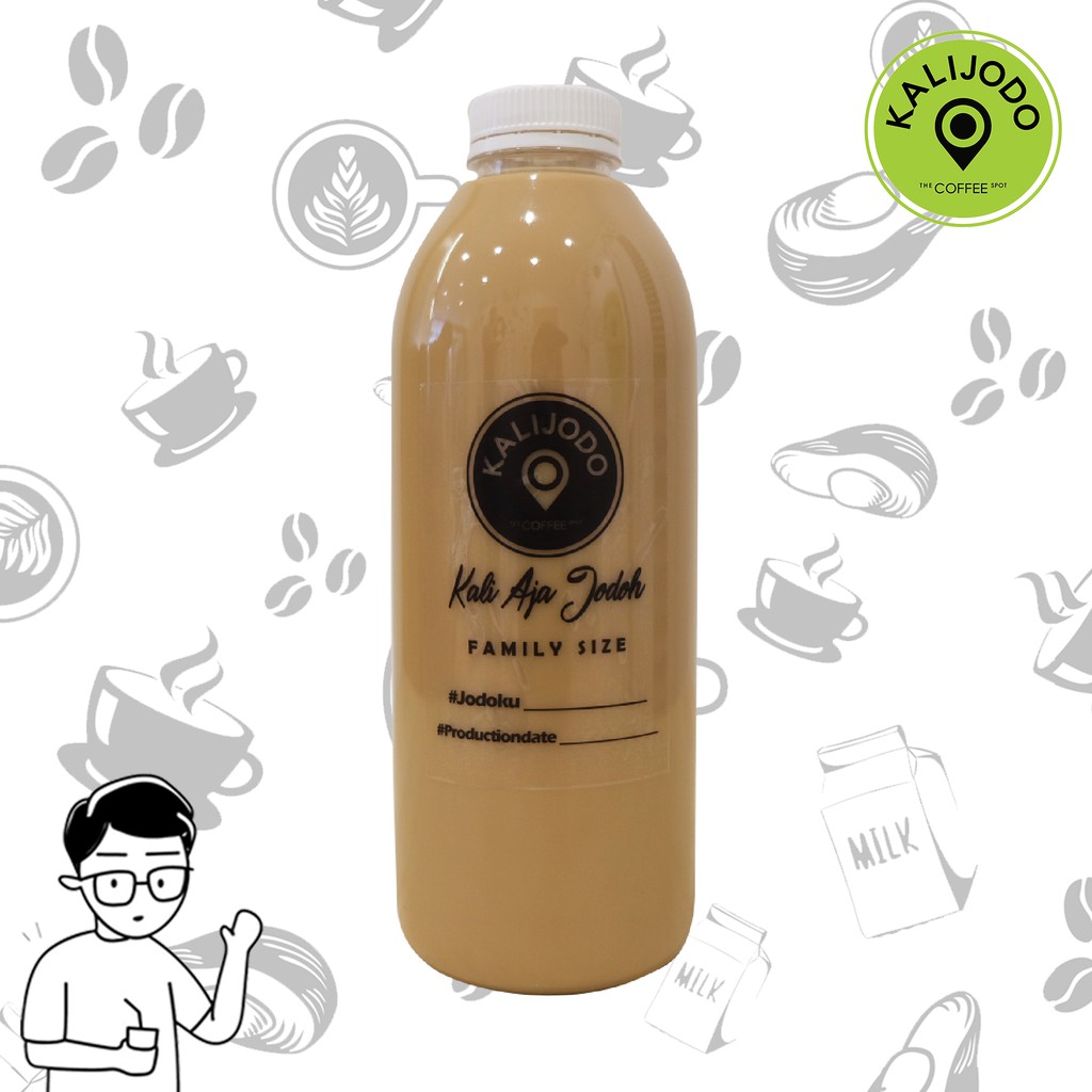 Jual Kopi Susu Hazelnut Caramel Vanila Rum Latte Kalijodo Coffee Botol ...