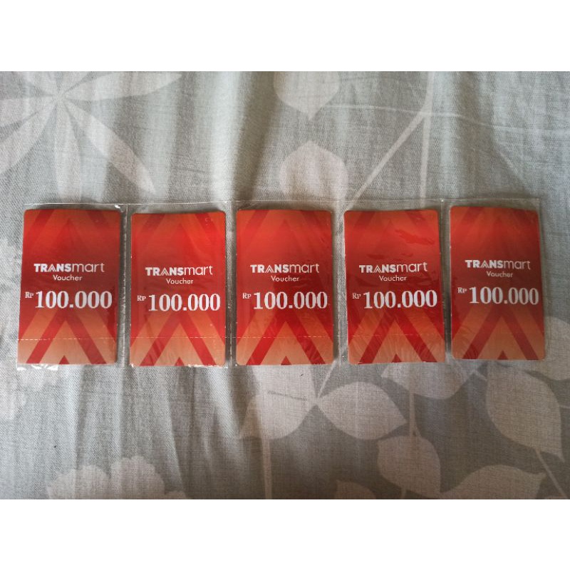 Jual Voucher transmart @100rb x 5 pcs | Shopee Indonesia